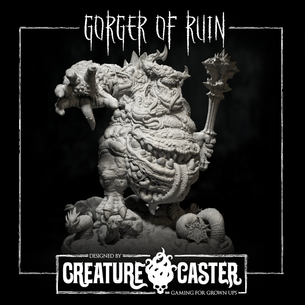 Creature Caster Classics - Gorger of Ruin (Glutton Demon) – Creature ...