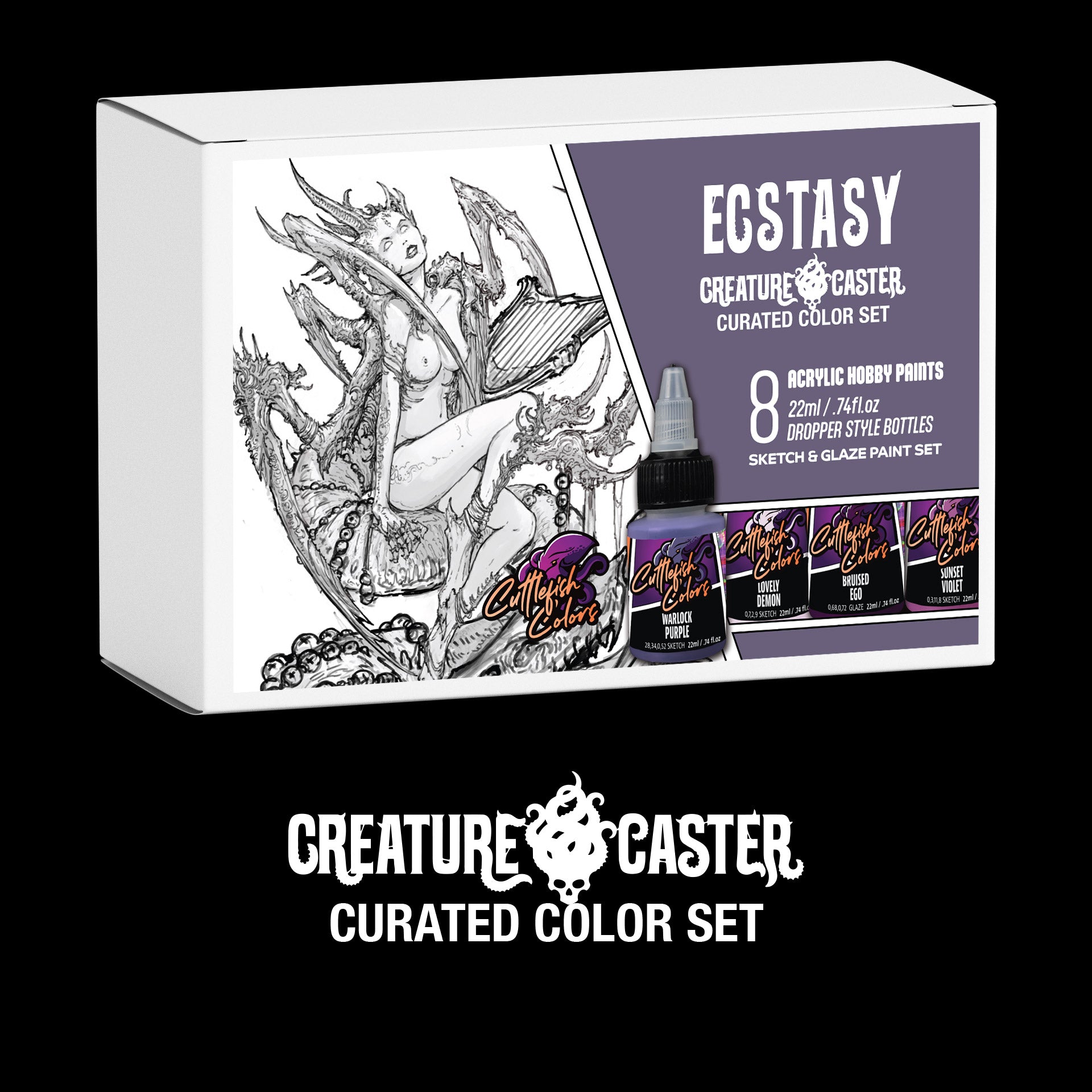 Cuttlefish Colors Paints – Creature Caster US