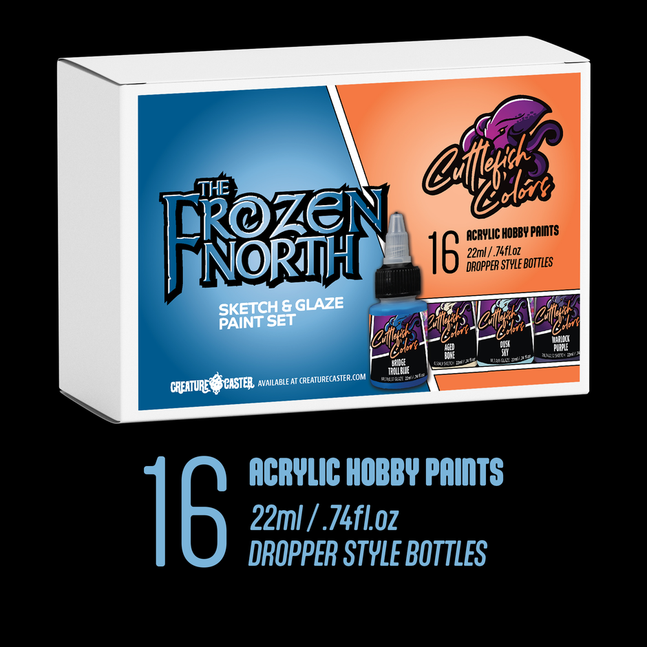 Cuttlefish Colors Paints – Creature Caster US